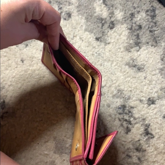 Coach | Bags | Coach Hot Pink Logo Small Wallet | Poshmark